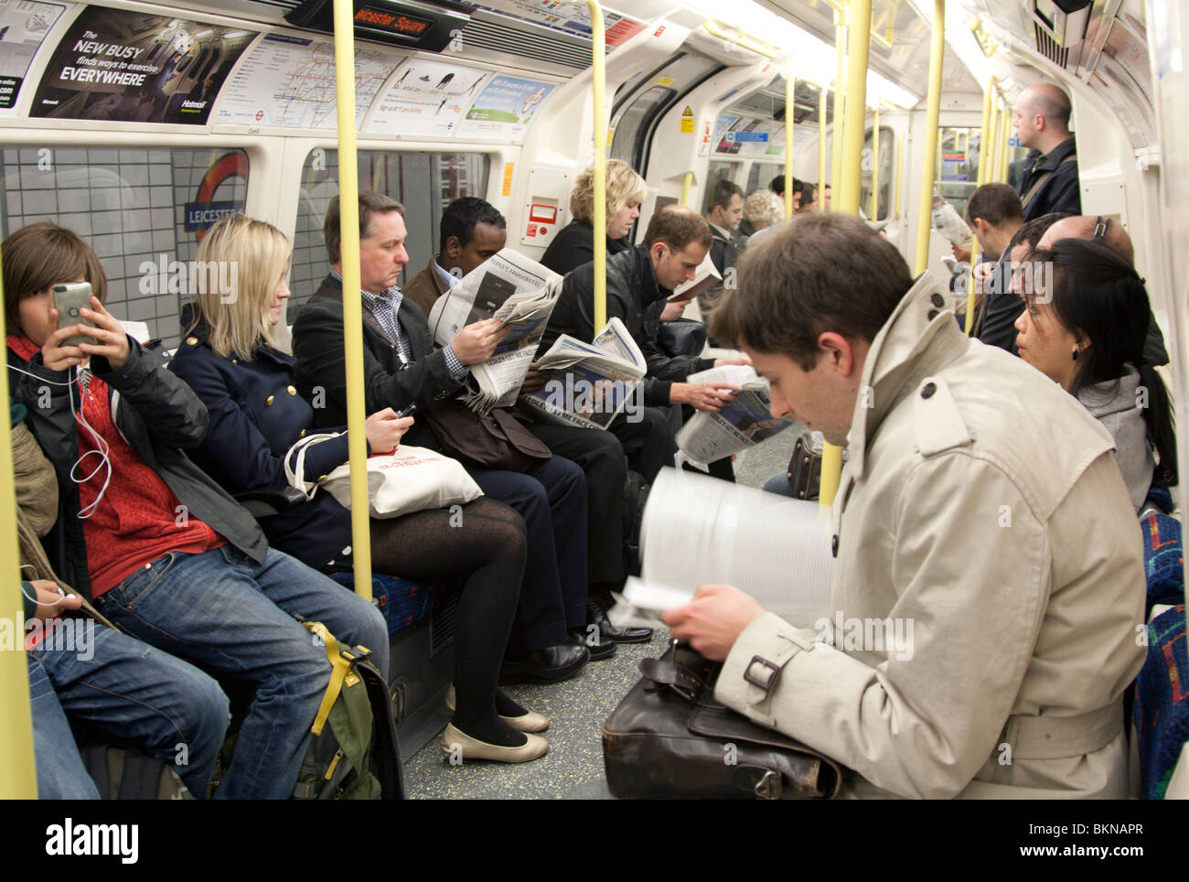 Northern line london underground train hi-res stock photography and ...