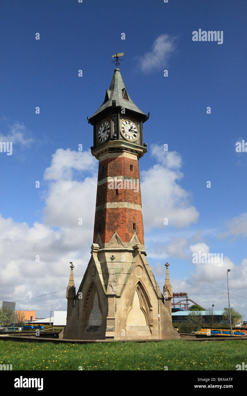 The Clock Tower in Skegness, Lincolnshire, was built in 1898-99 Stock ...