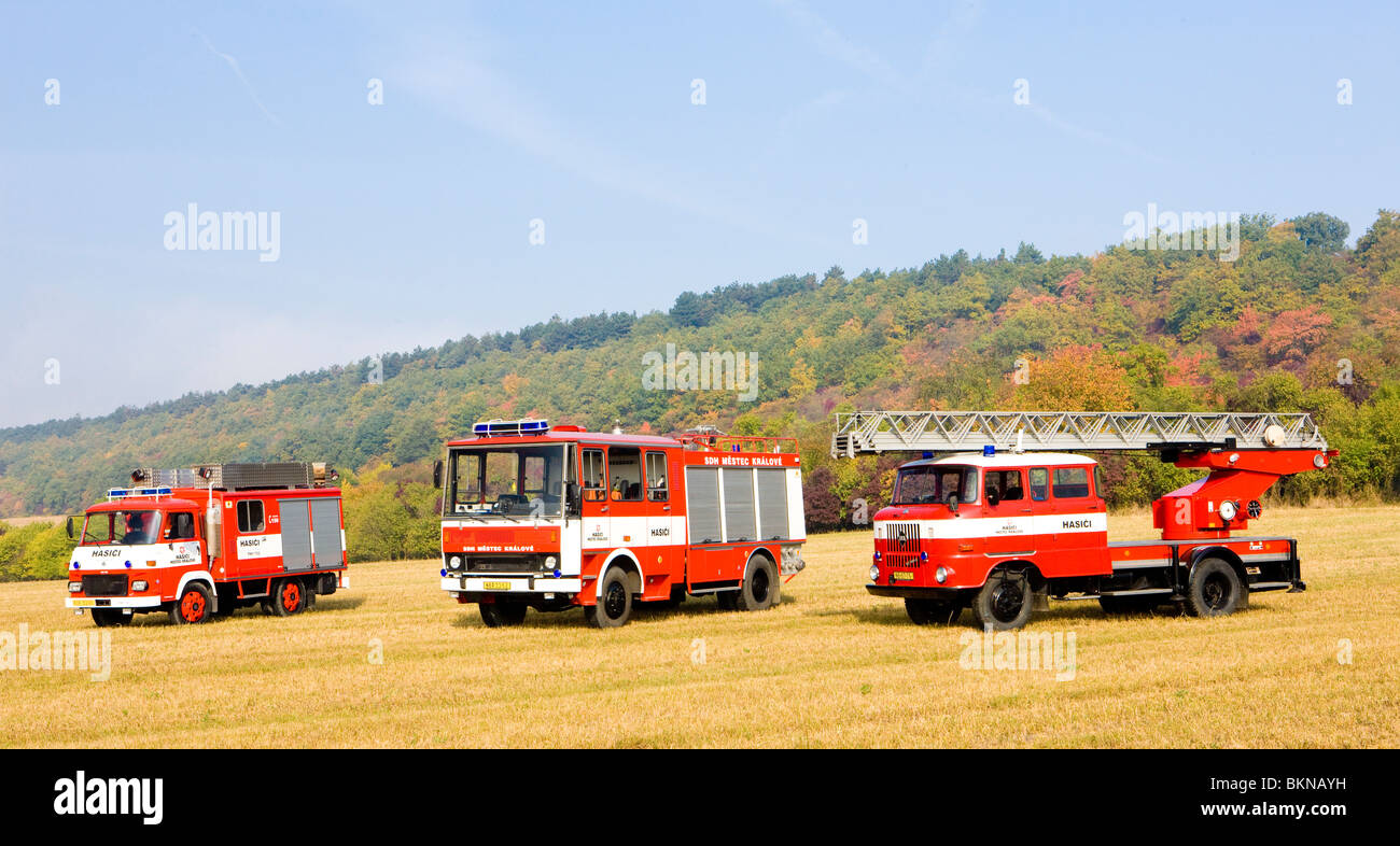 fire engines, Czech Republic Stock Photo - Alamy