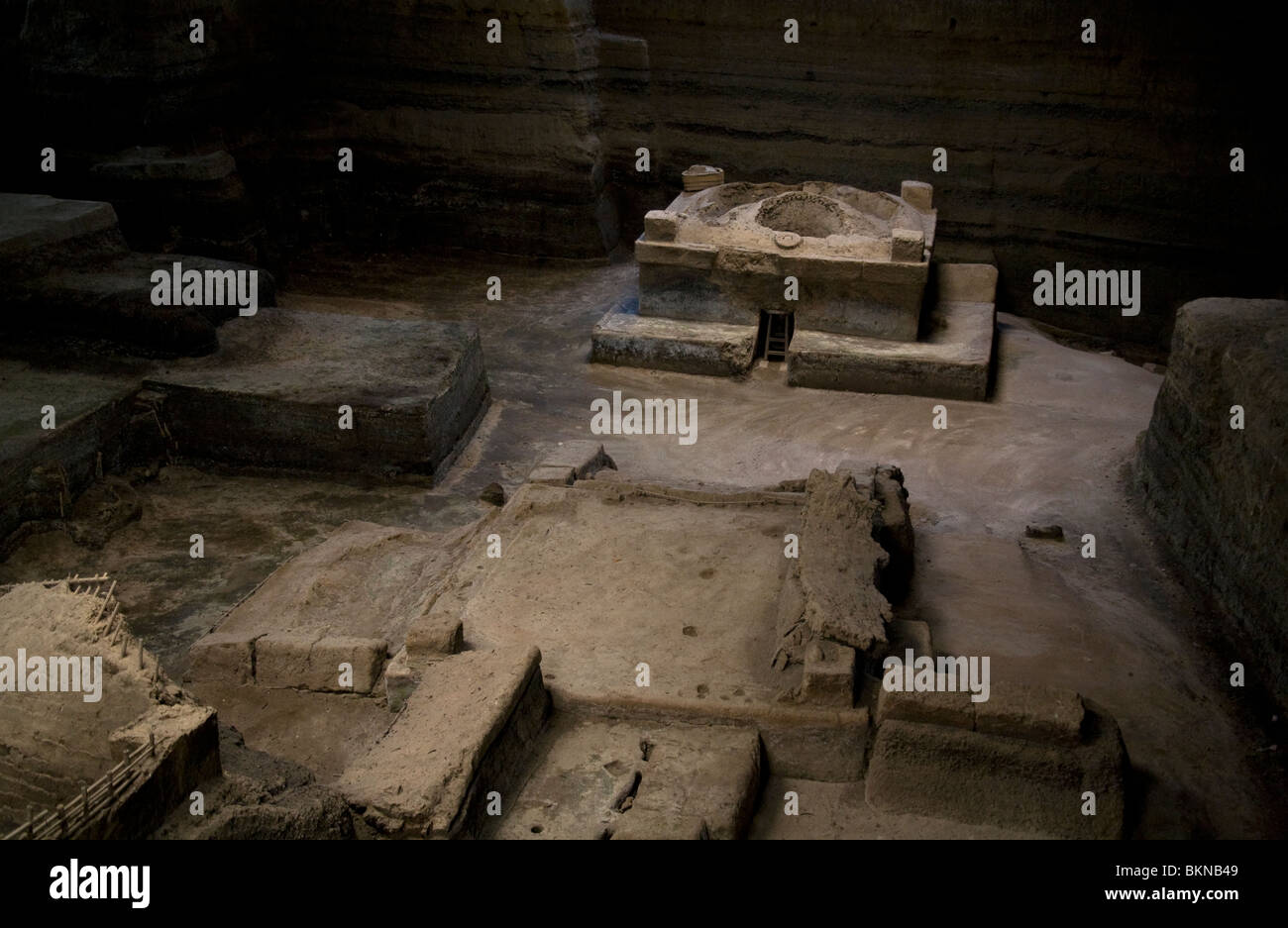 The ruins of a pre-Columbian Maya farming village, preserved under ...