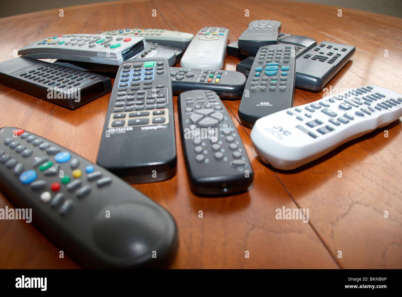 Dirty tv remote controls hi-res stock photography and images - Alamy