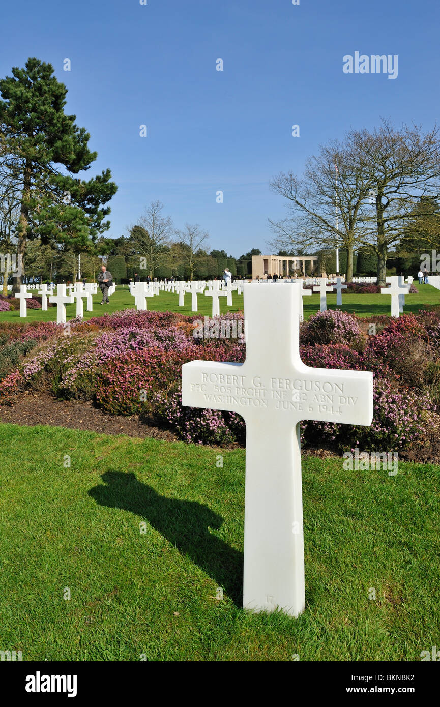 The WW2 Normandy American Cemetery and Memorial is a World War II ...