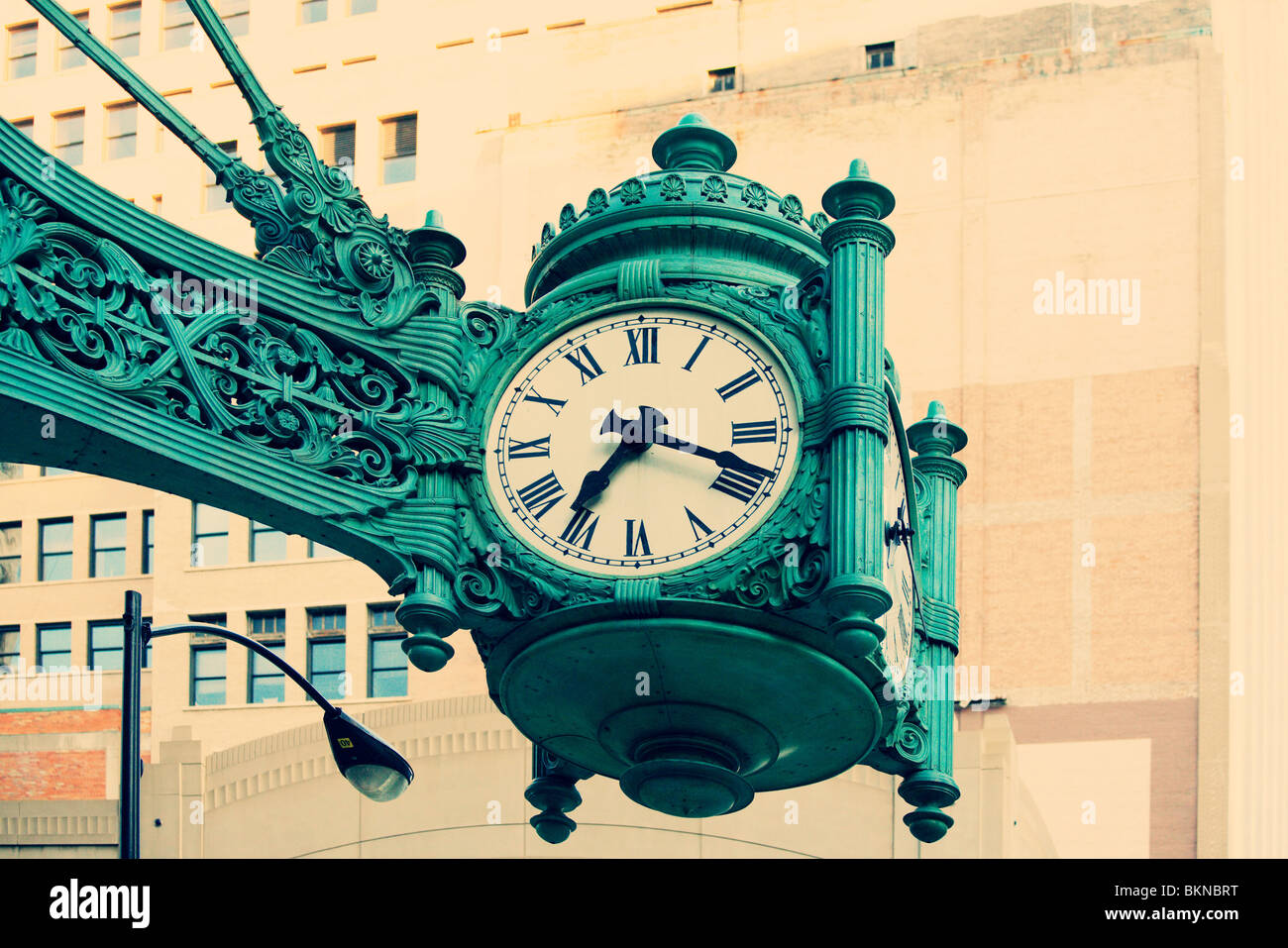 Marshall field clock hi-res stock photography and images - Alamy