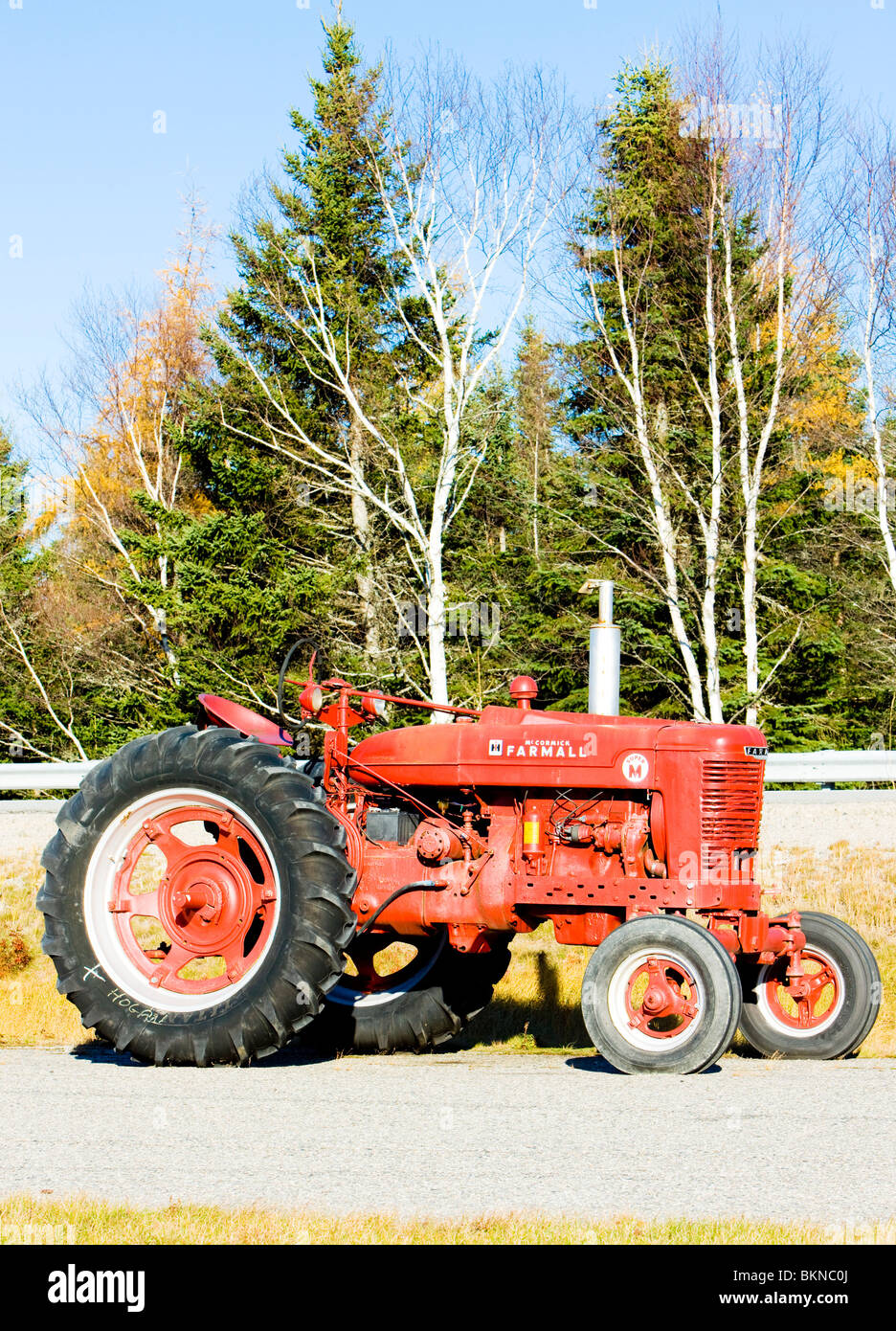 tractor near Jonesboro, Maine, USA Stock Photo - Alamy