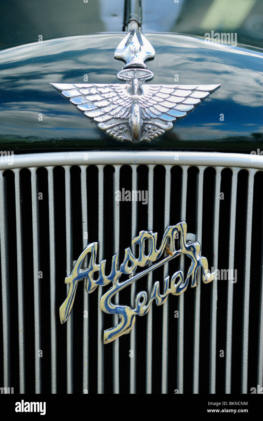 Front grill badge classic car hi-res stock photography and images - Alamy