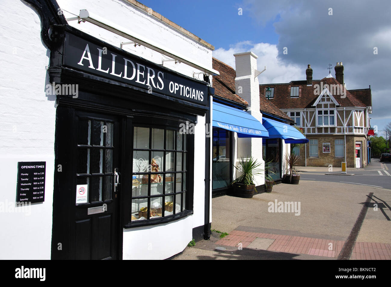Market Square, Sandy, Bedfordshire, England, United Kingdom Stock Photo ...