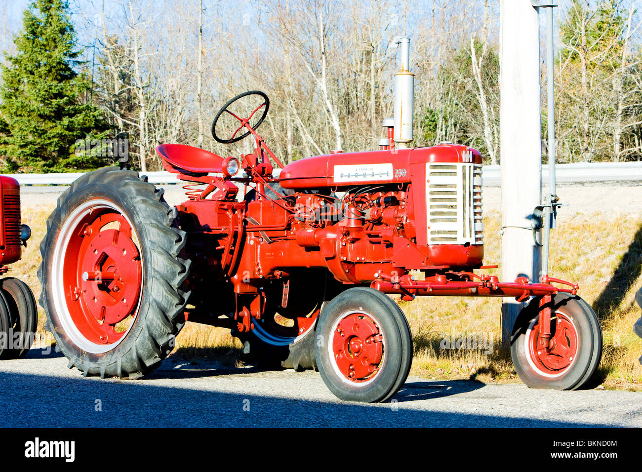 tractor near Jonesboro, Maine, USA Stock Photo - Alamy
