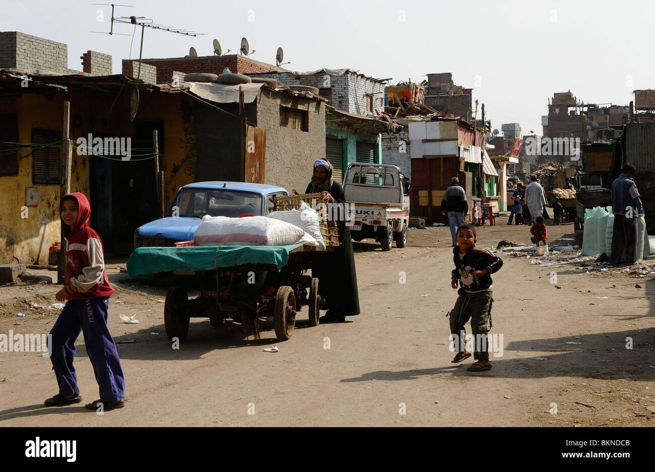 Zabbaleen hi-res stock photography and images - Alamy