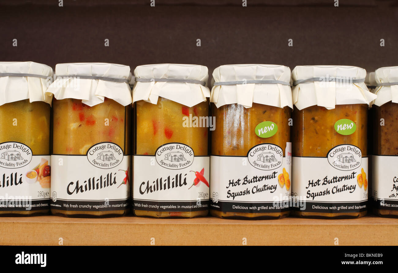 Vintage delight relish in jars, Chillililli, Hot Butternut squash ...