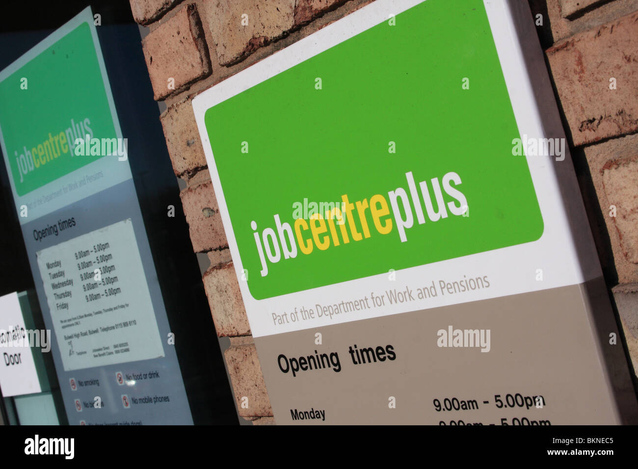 A Job Centre Plus in a U.K. city Stock Photo - Alamy