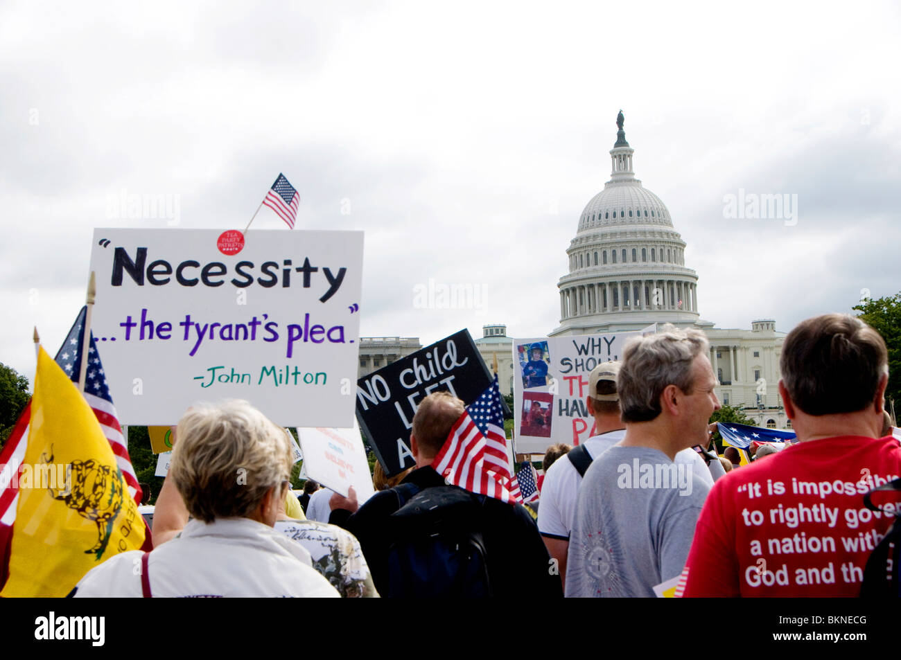 Protest Rally Demonstration at Capitol Building Washington DC Against ...