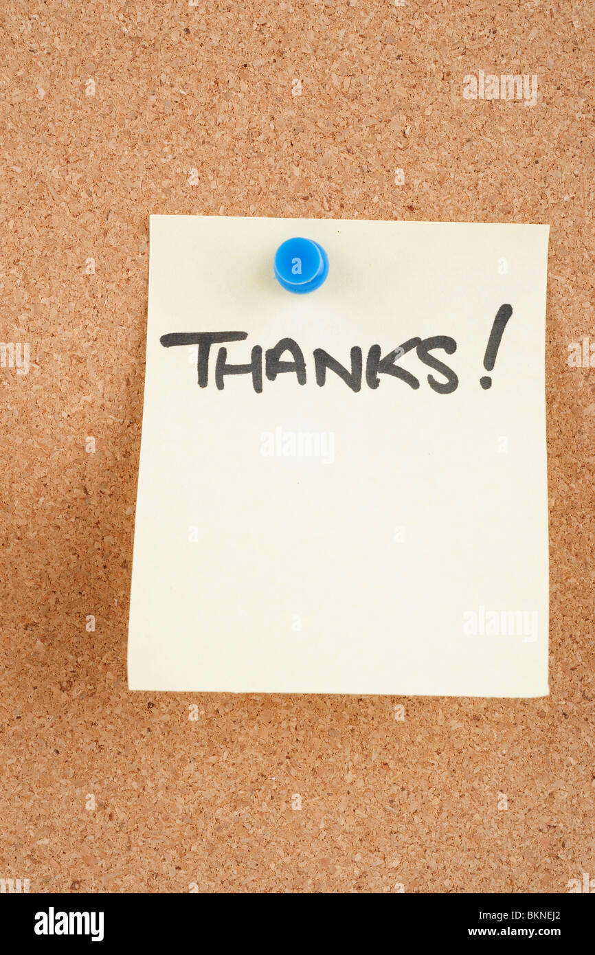 Thankyou note hi-res stock photography and images - Alamy