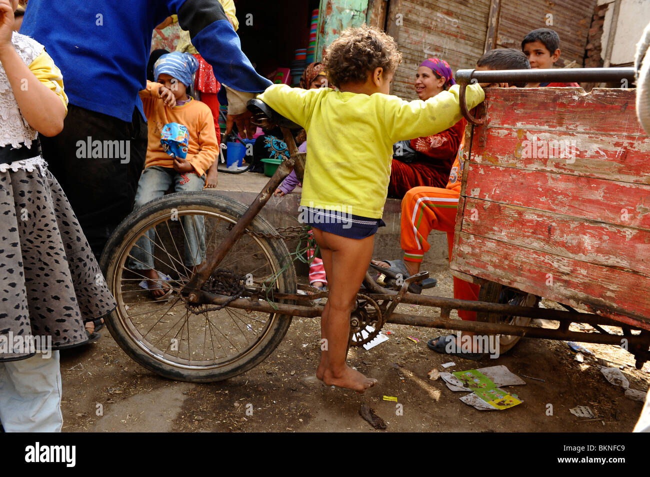 zabbaleen rubbish collectors ,zabbaleen community , morkatam hills ...