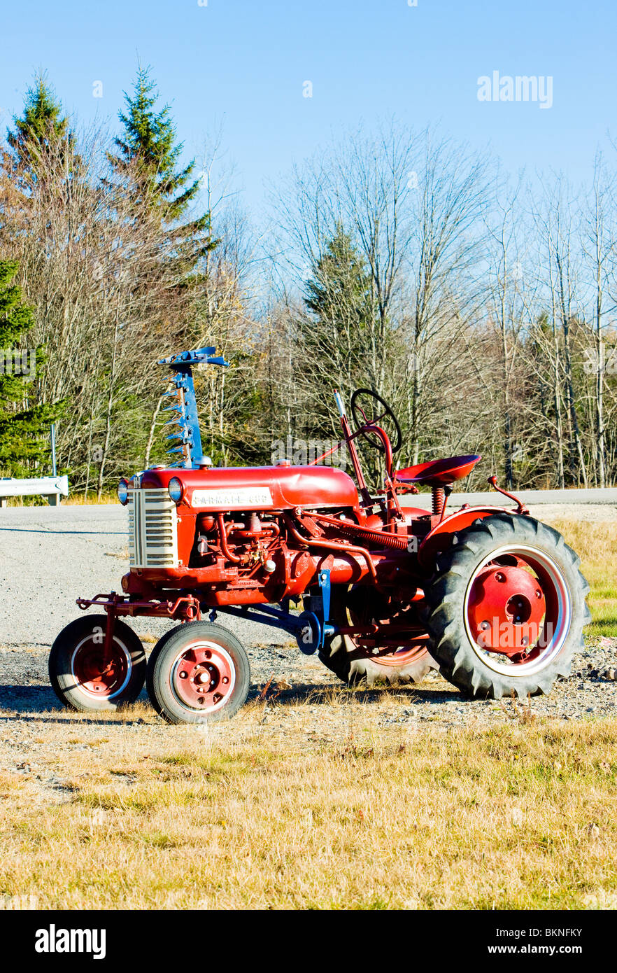 tractor near Jonesboro, Maine, USA Stock Photo - Alamy