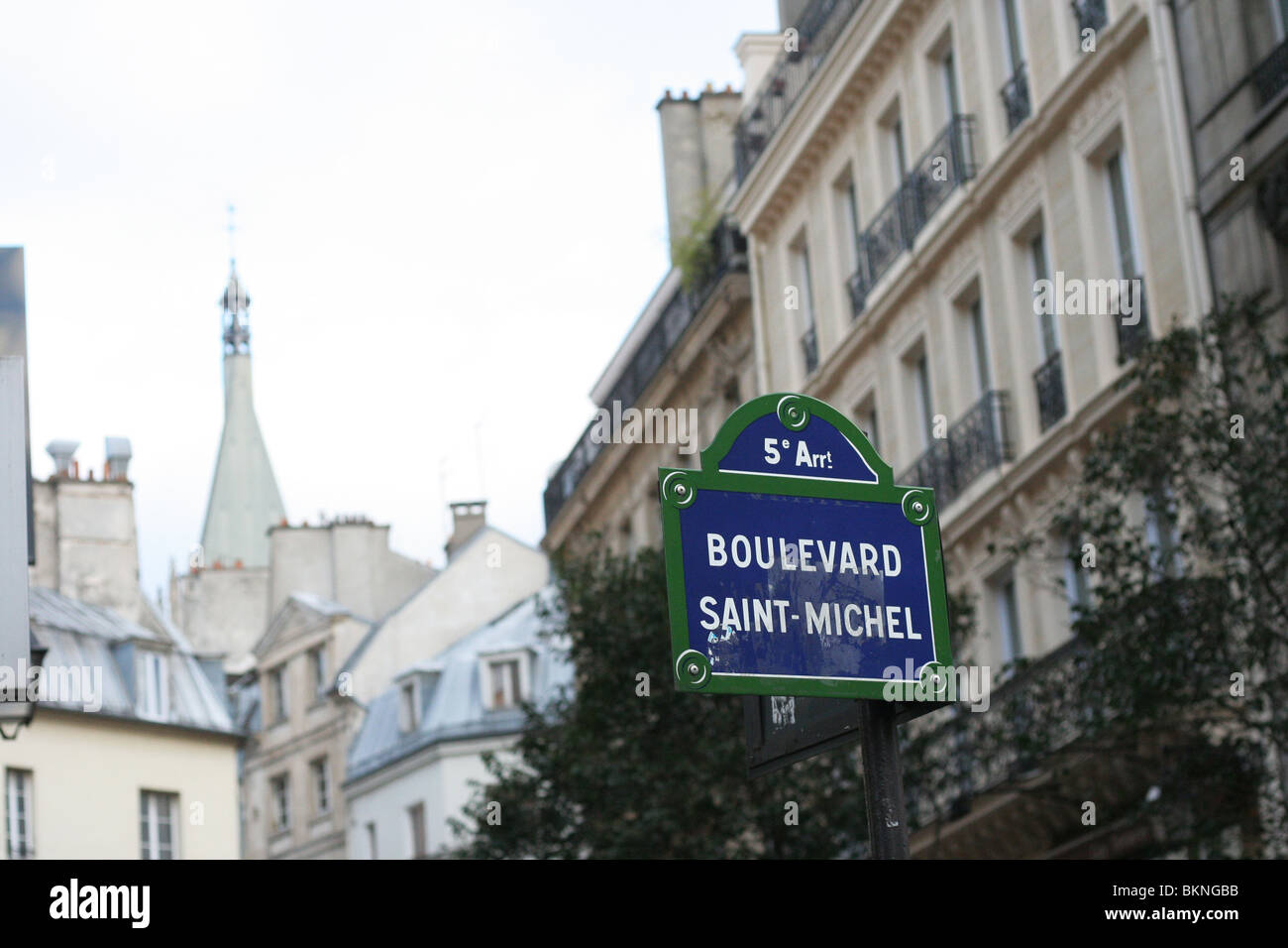 Boulevard michel paris france hi-res stock photography and images - Alamy