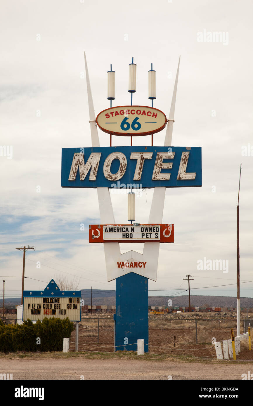 Old motel on route hi-res stock photography and images - Alamy