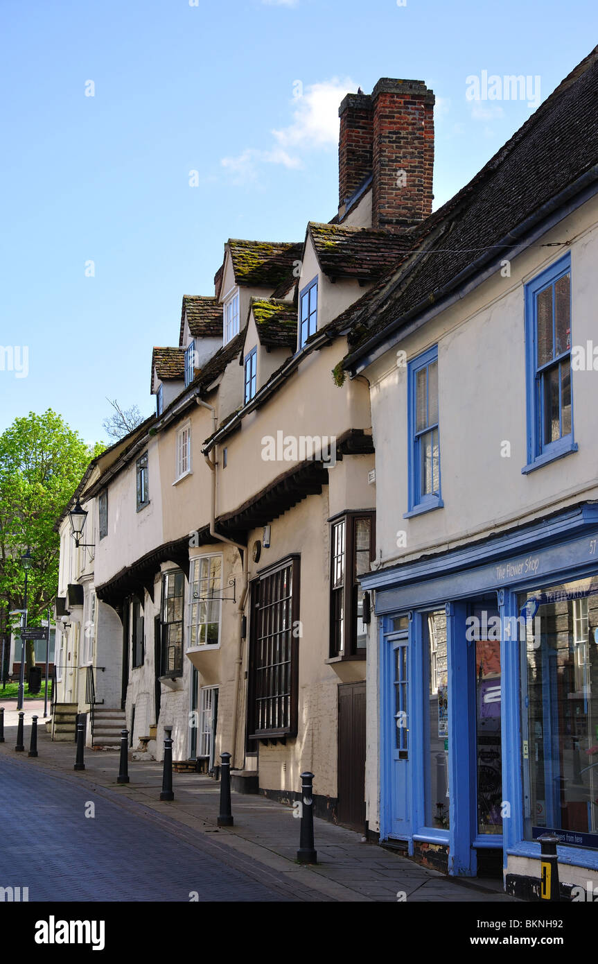 High Street, Royston, Hertfordshire, England, United Kingdom Stock ...