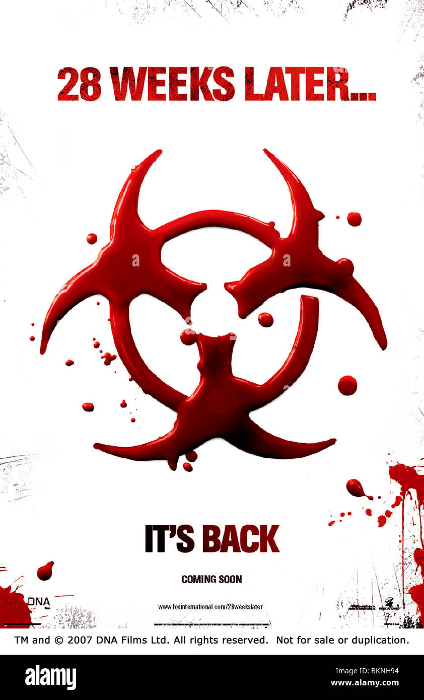 28 weeks later poster hi-res stock photography and images - Alamy