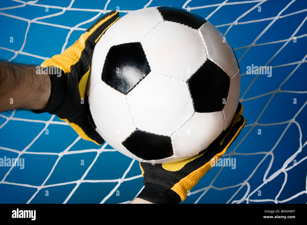 football goalkeeper making a save Stock Photo - Alamy