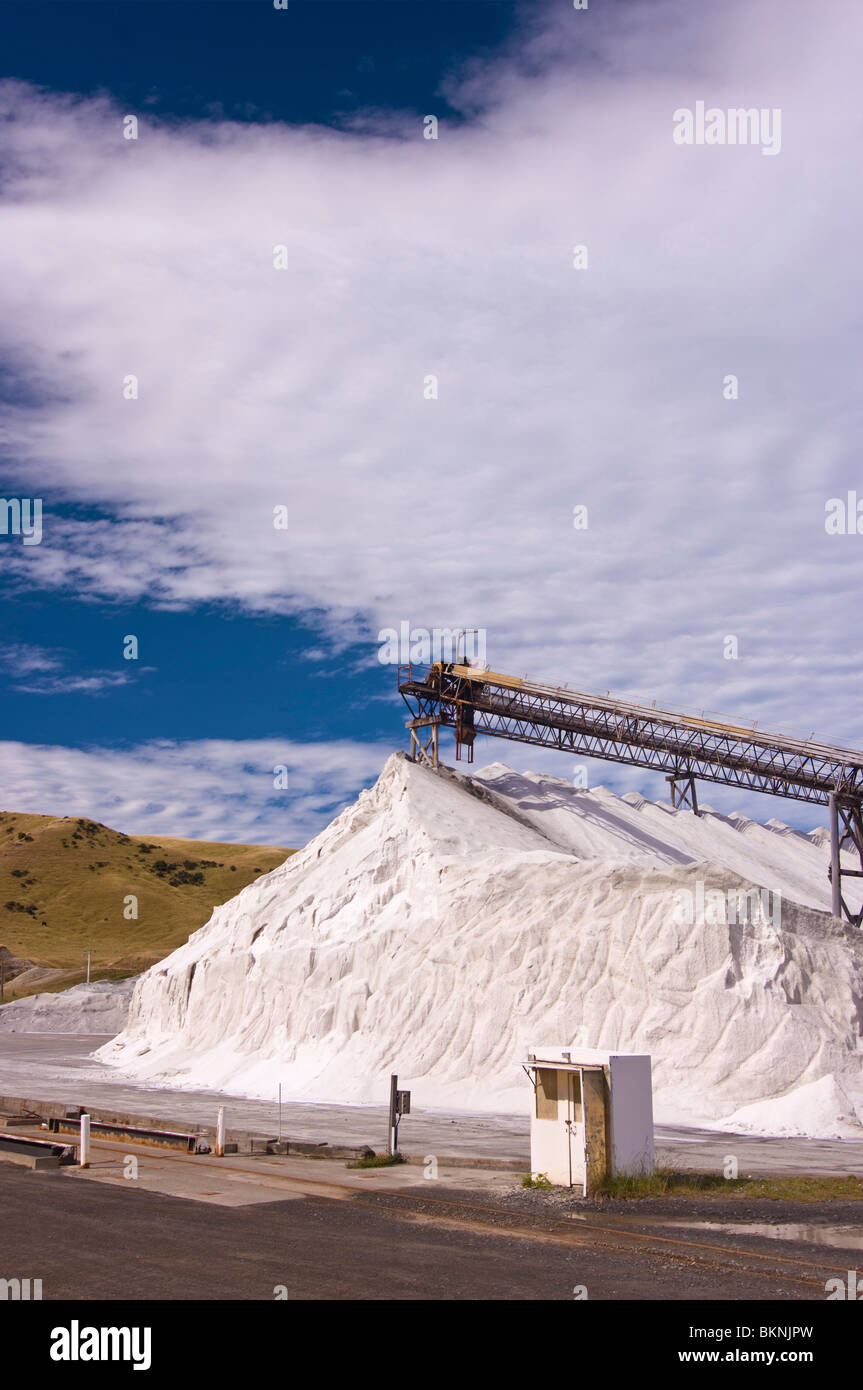 Salt pile at saltworks hi-res stock photography and images - Alamy