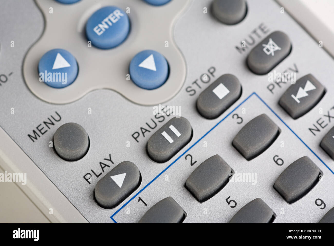 Closeup of a remote control Stock Photo - Alamy