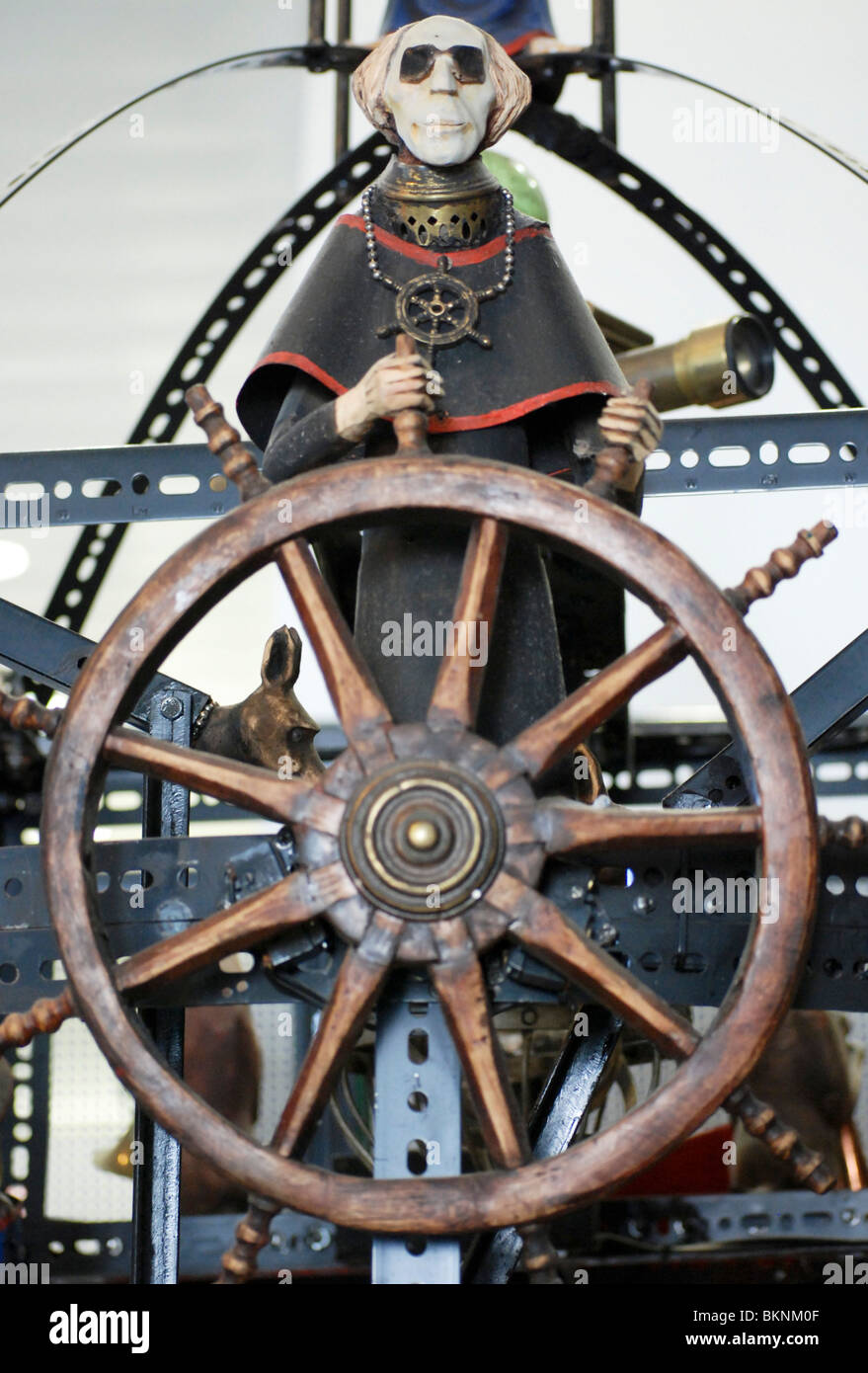Israel, Jerusalem, Science Museum. Flight a kinetic statue Stock Photo ...