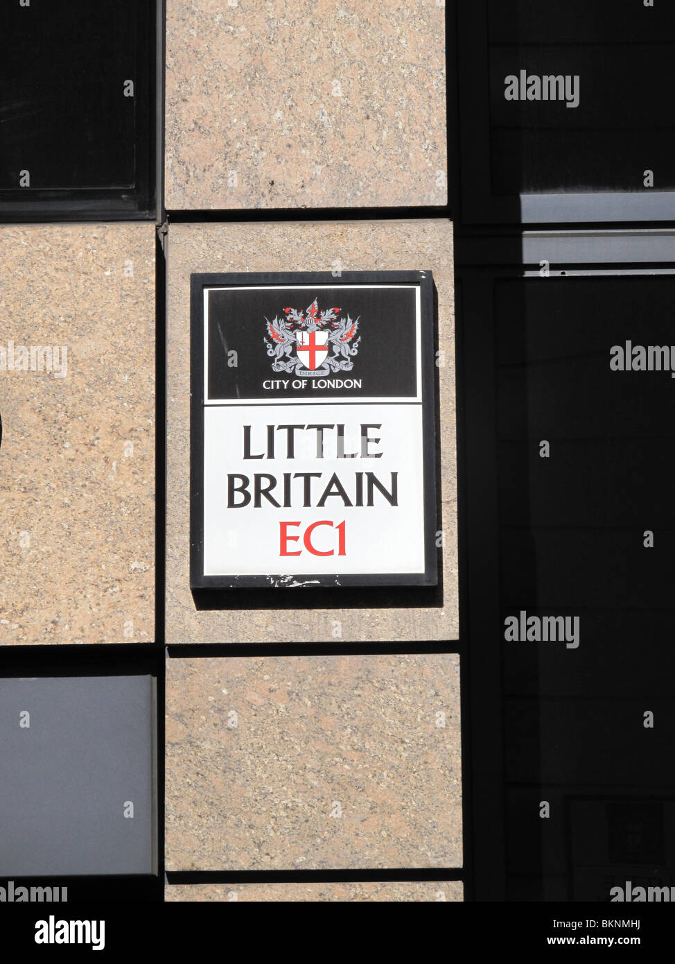 Little britain street sign city hi-res stock photography and images - Alamy