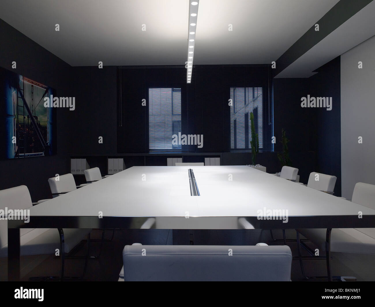 Office environment of a conference room Stock Photo - Alamy