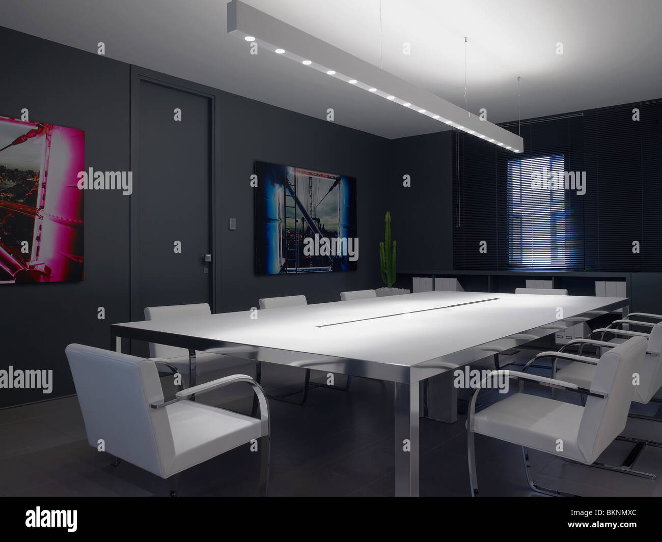 Office environment of a conference room Stock Photo - Alamy
