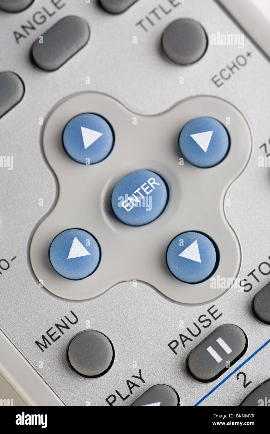 Closeup of a remote control Stock Photo - Alamy
