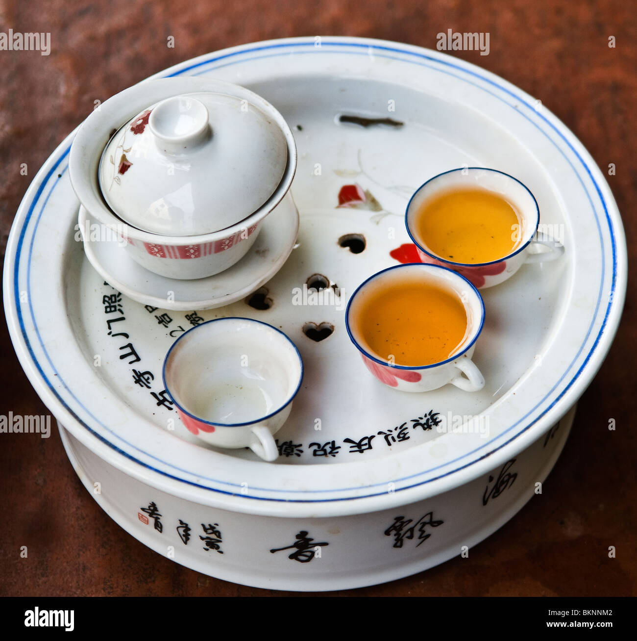 Traditional tea set in Guangdong, China Stock Photo - Alamy
