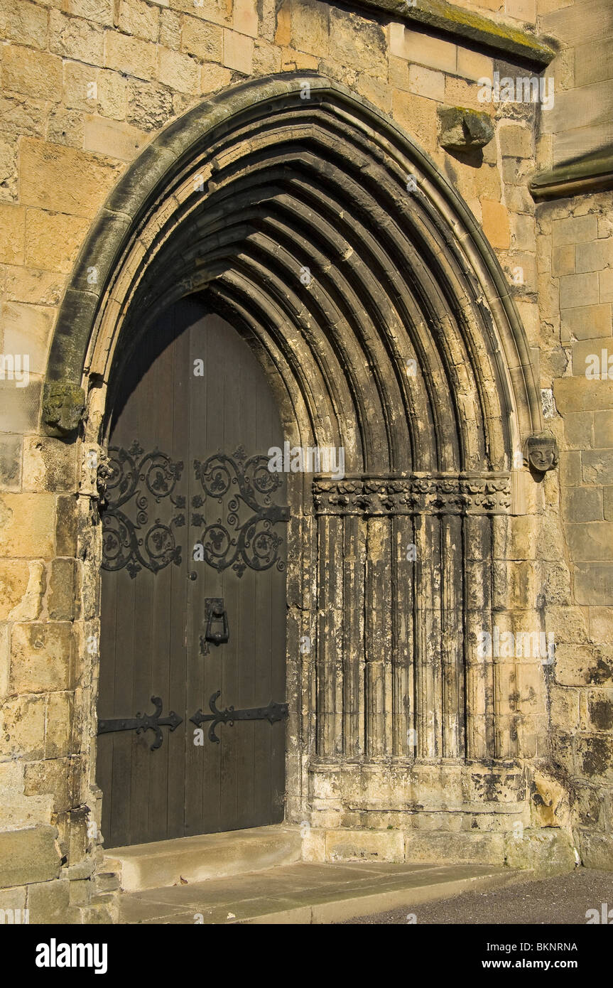 Side Door of Bridlington Priory Church (St Mary) East Yorkshire England ...