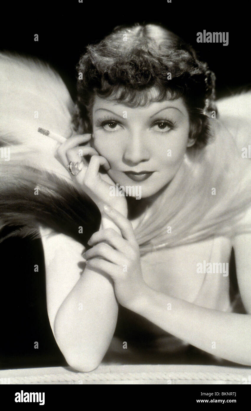 CLAUDETTE COLBERT PORTRAIT Stock Photo - Alamy