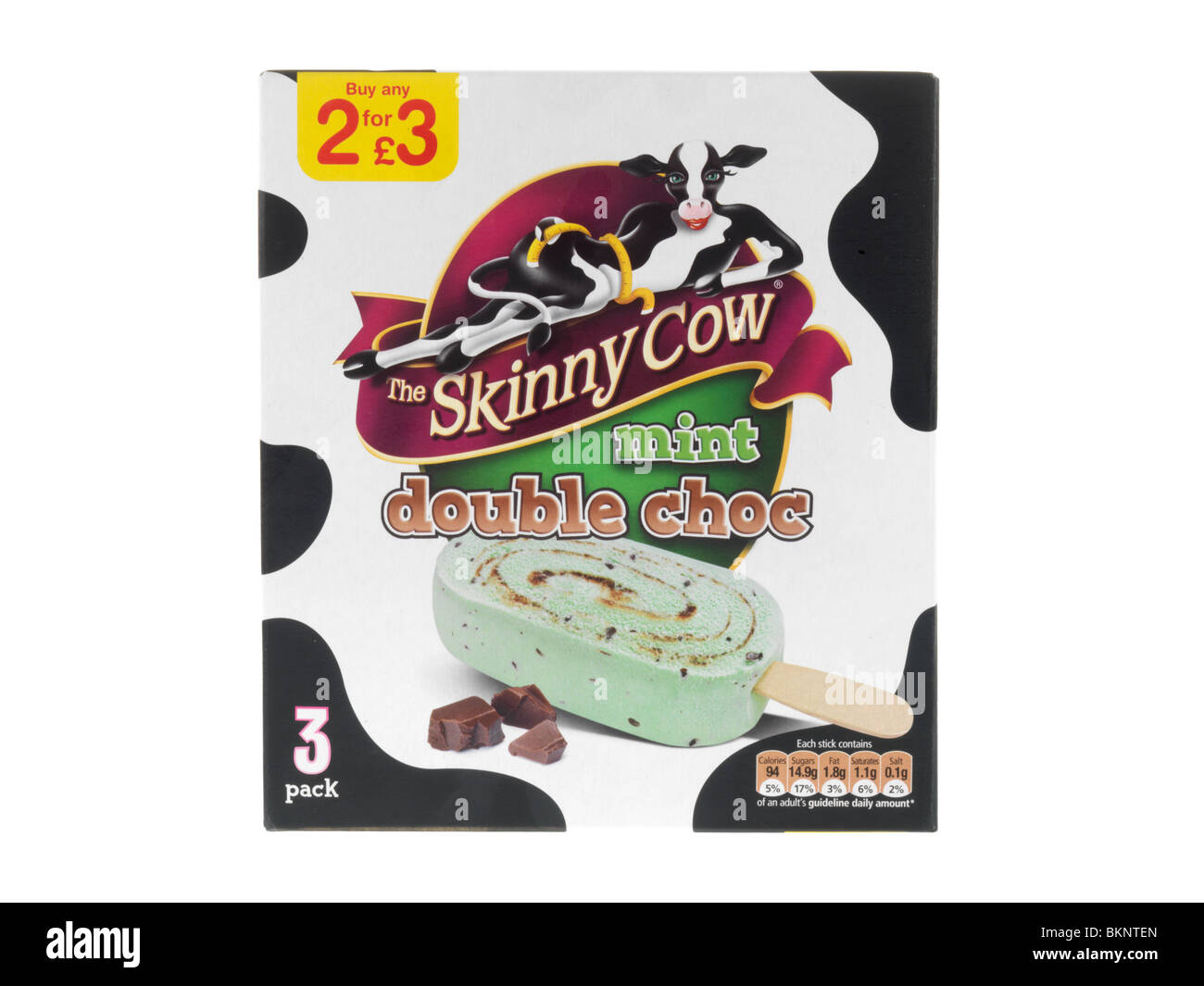 Ice cream mint in Cut Out Stock Images & Pictures - Alamy