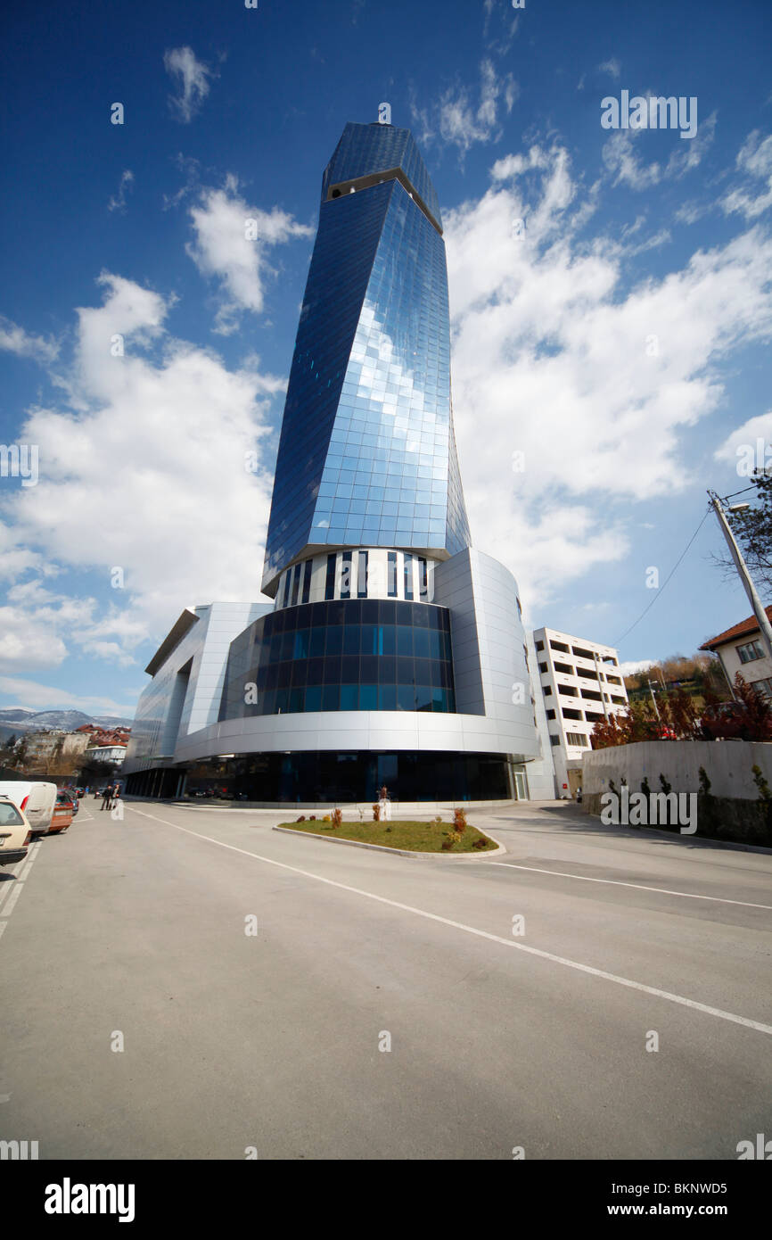 AVAZ TWIST TOWER SARAJEVO BOSNIA & HERZEGOVINA SARAJEVO BOSNIA ...