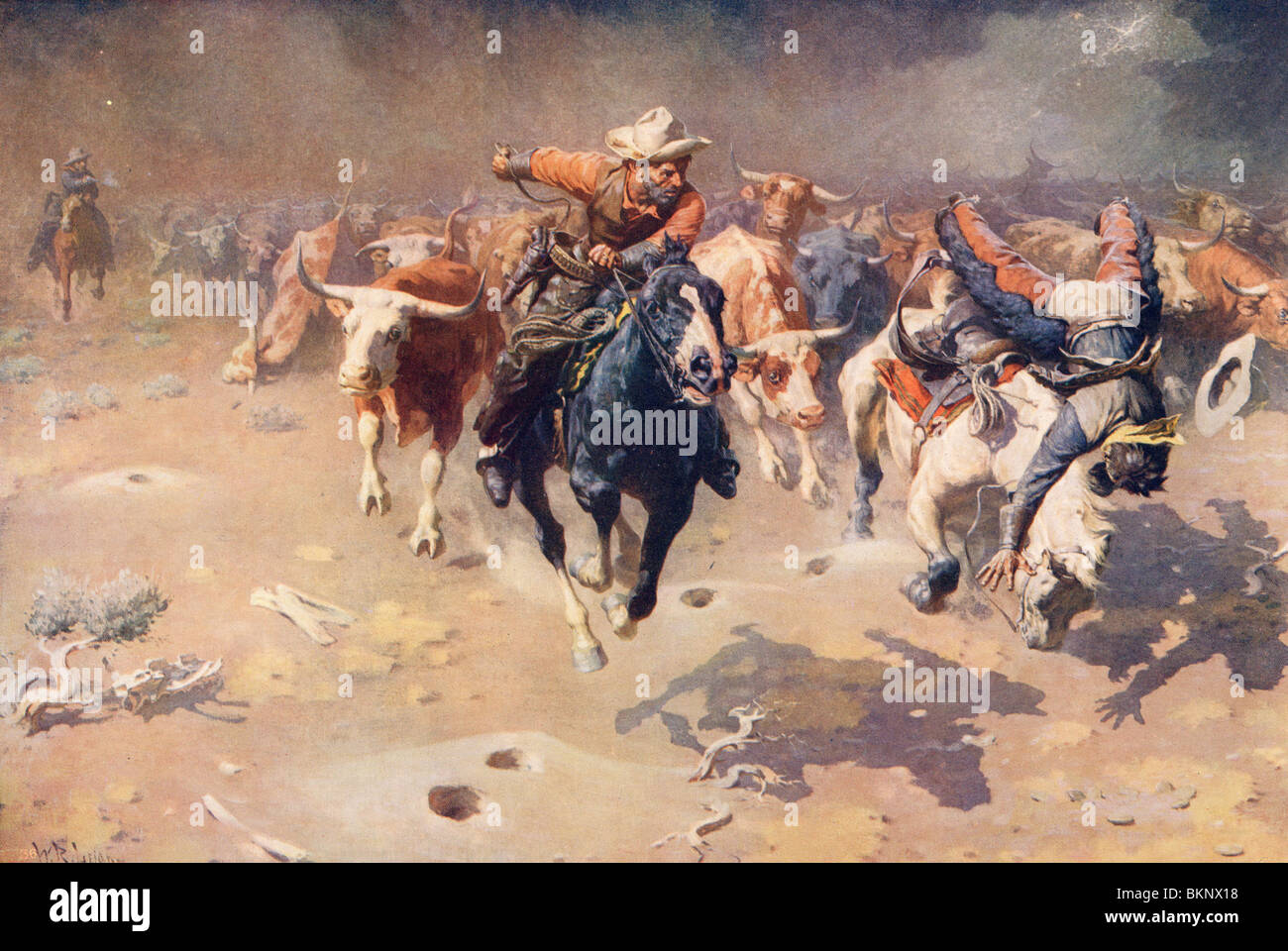 Animal stampede art hi-res stock photography and images - Alamy
