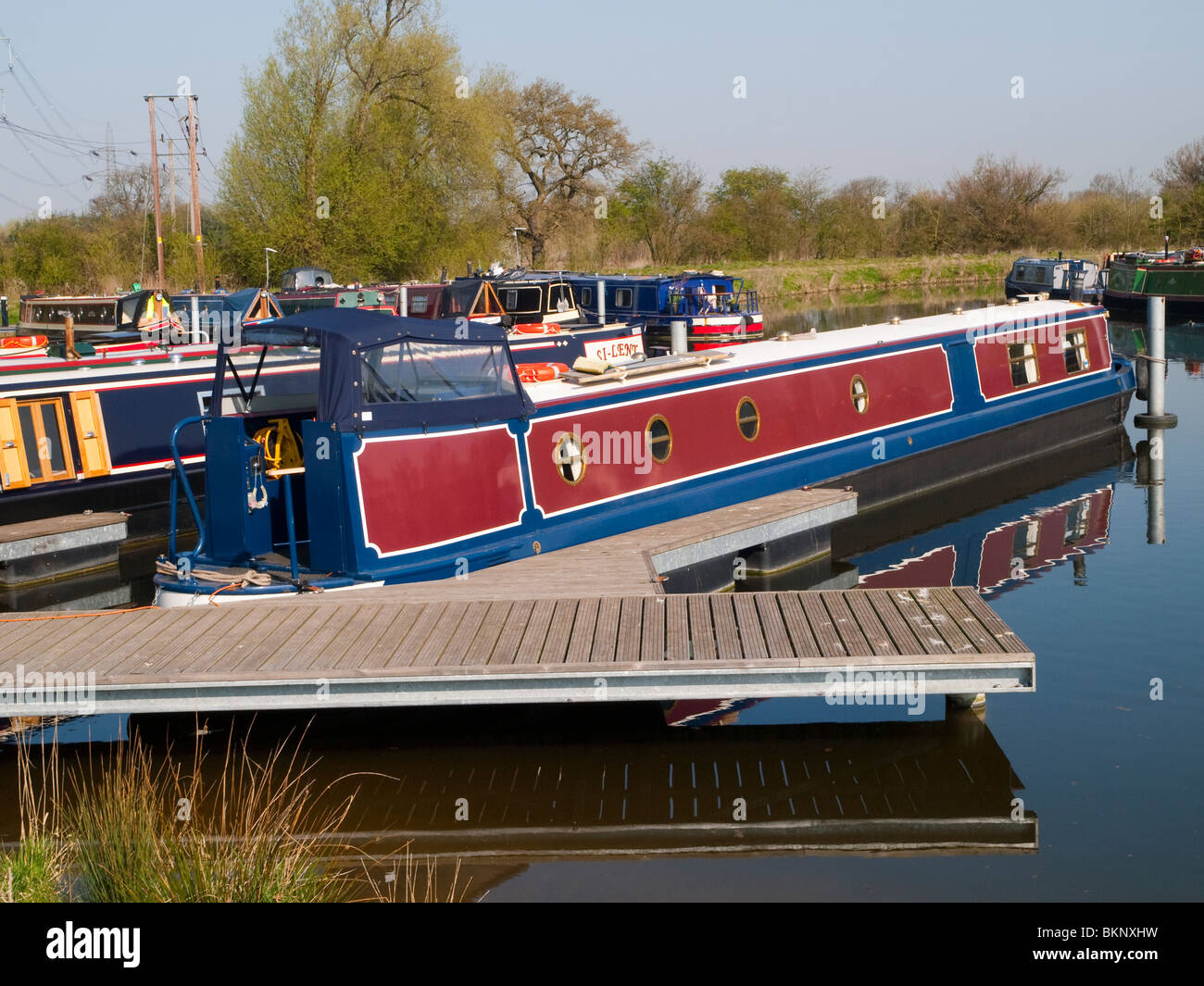 Pillings Lock Marina, Flesh Hovel Lane in Quorn Loughborough England UK ...