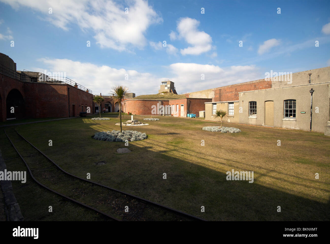 Hurst Castle Fort Hampshire UK National Trust Stock Photo - Alamy