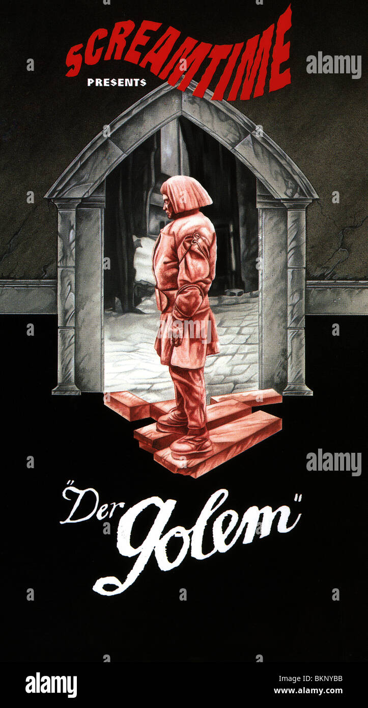DER GOLEM (1920) PAUL WEGENER (DIR) GOLM 001VS Stock Photo - Alamy