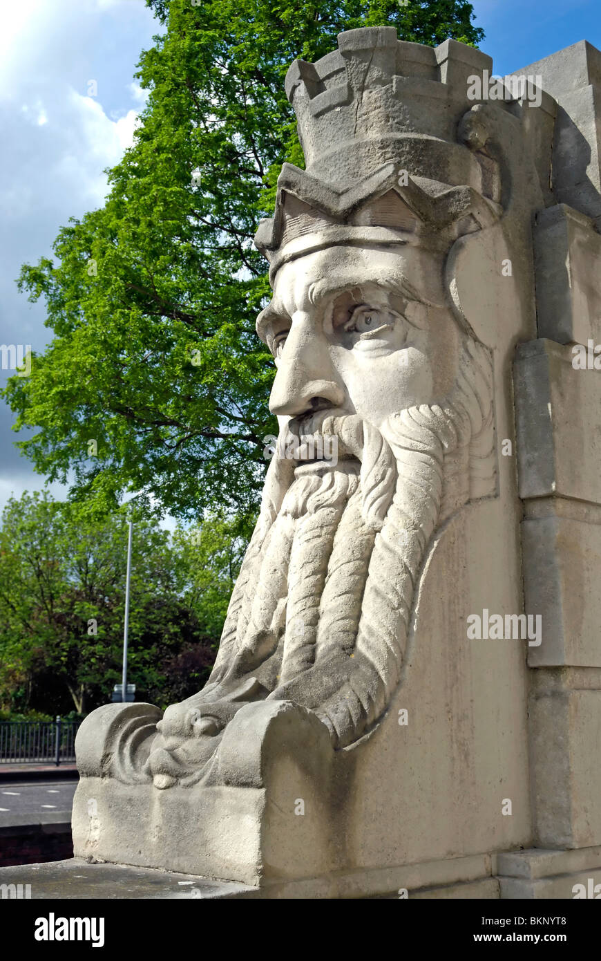 father thames sculpture by george alexander at hammersmith town hall ...