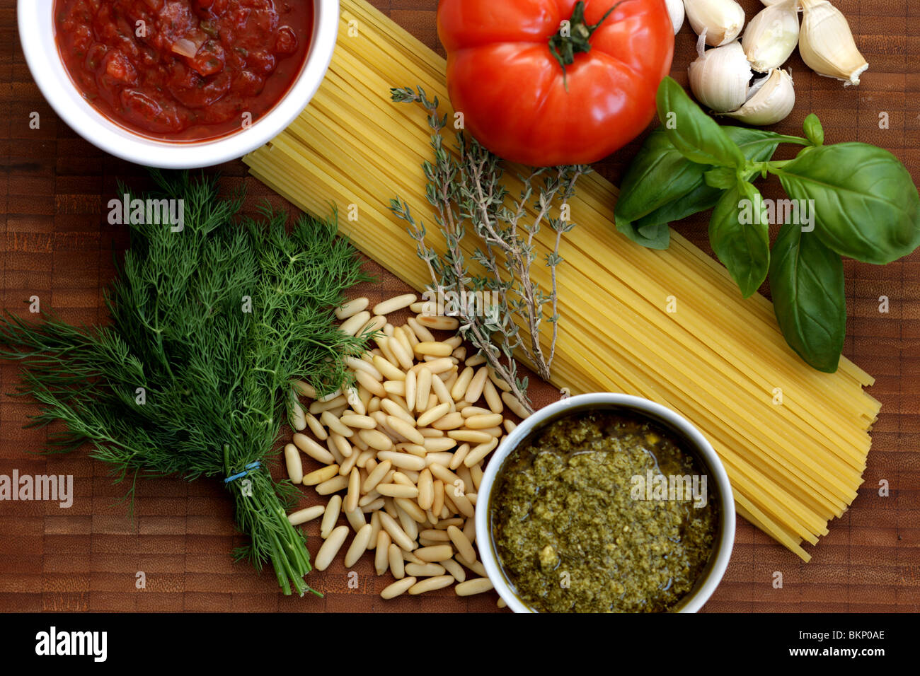 Italian Or Mediterranean Authentic Style Fresh Raw Produce Cooking ...