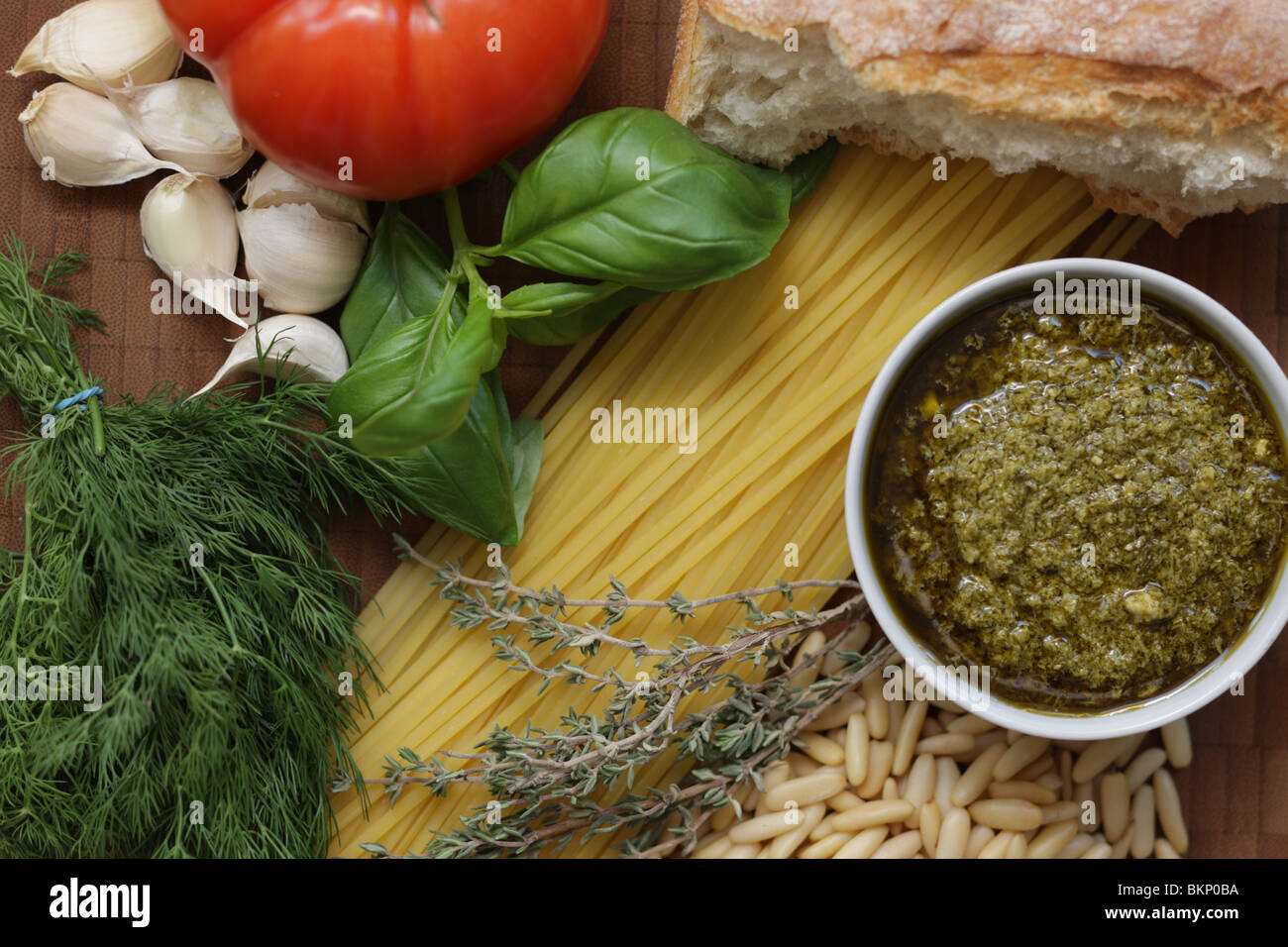 Italian Or Mediterranean Authentic Style Fresh Raw Produce Cooking ...