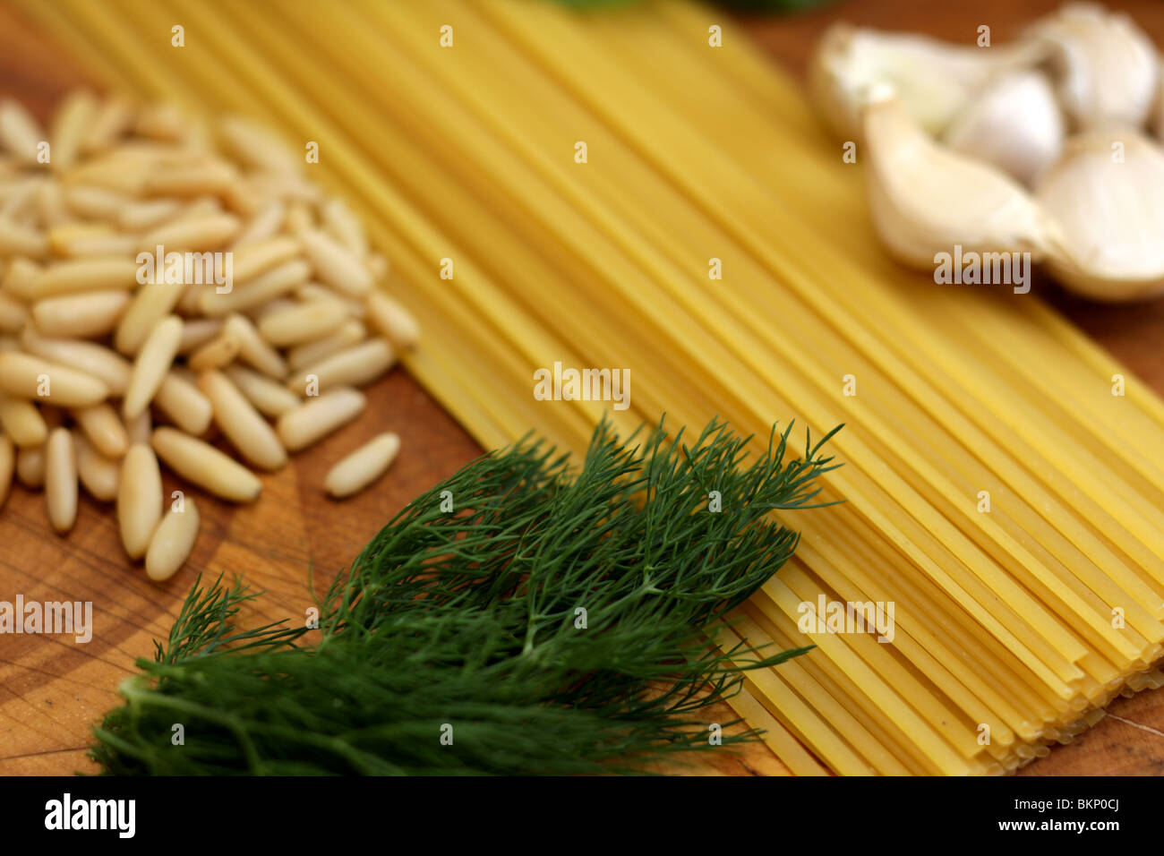 Dried Linguine Pasta Stock Photo - Alamy
