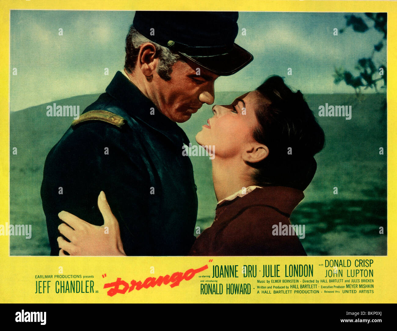 DRANGO (1957) POSTER HALL BARTLETT (DIR) DRGO 013GN S LTD Stock Photo ...