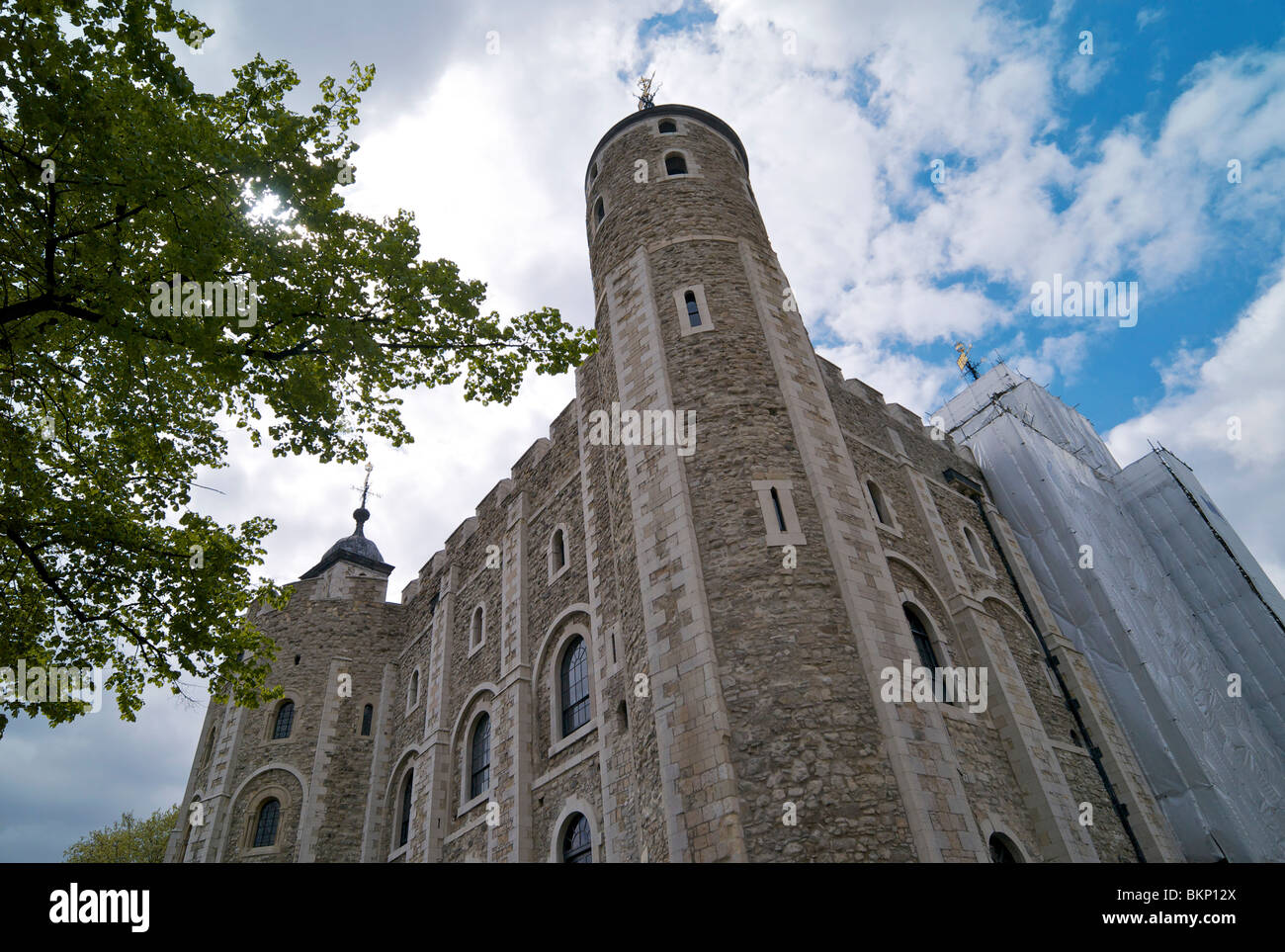 The White Tower the Norman Keep at the centre of the Tower of London in ...