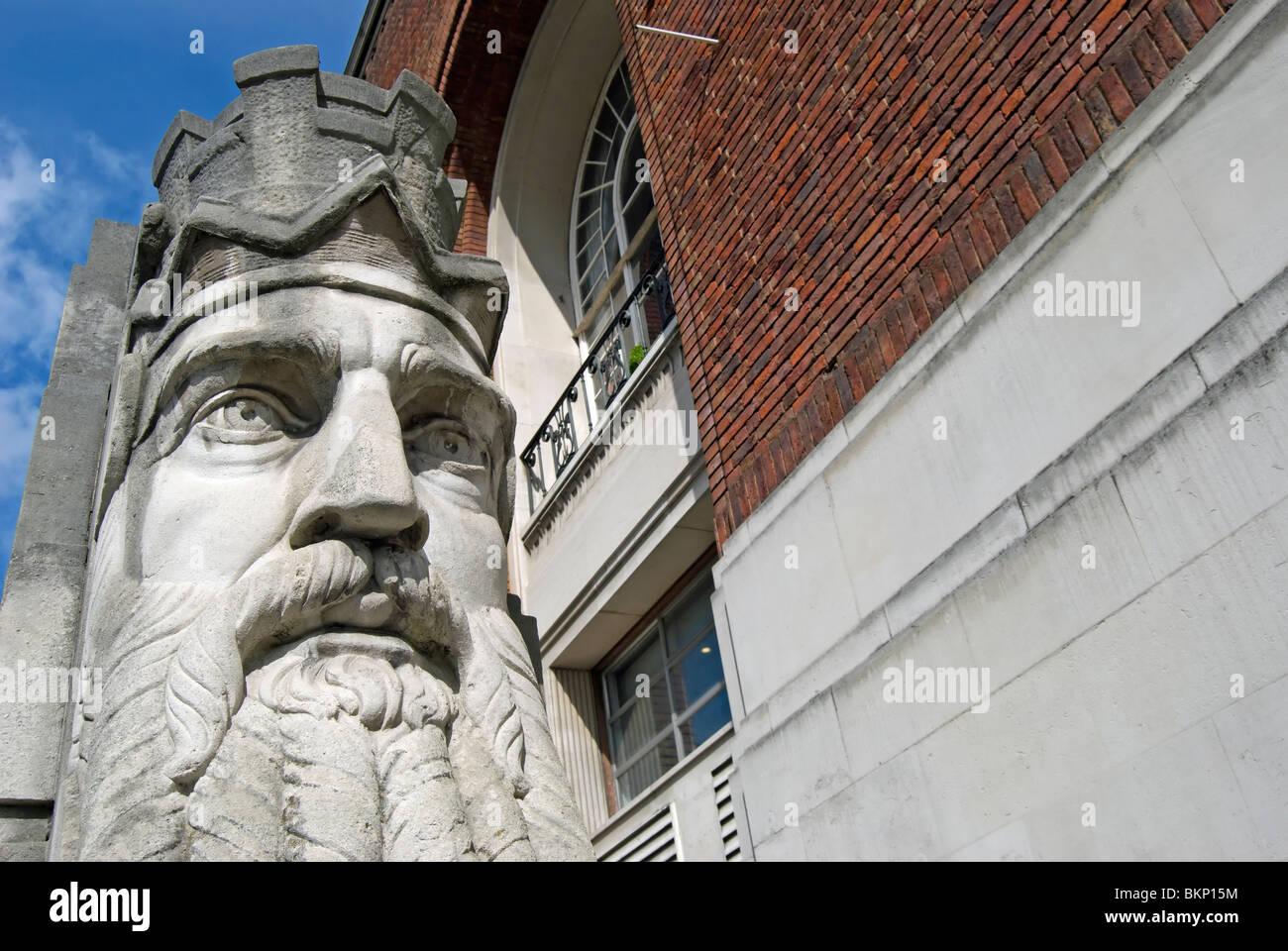 father thames sculpture by george alexander at hammersmith town hall ...