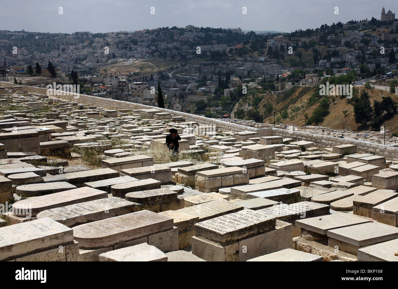 Jewish Cemetery in Jerusalem, Israel Stock Photo - Alamy