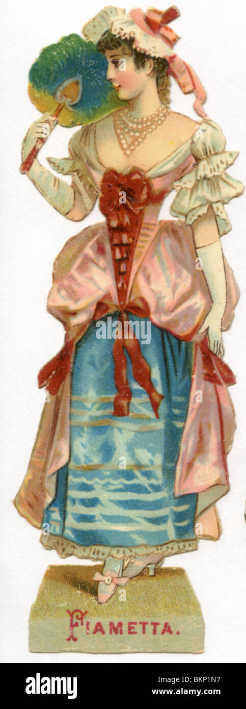 Woman fanning dress hi-res stock photography and images - Alamy