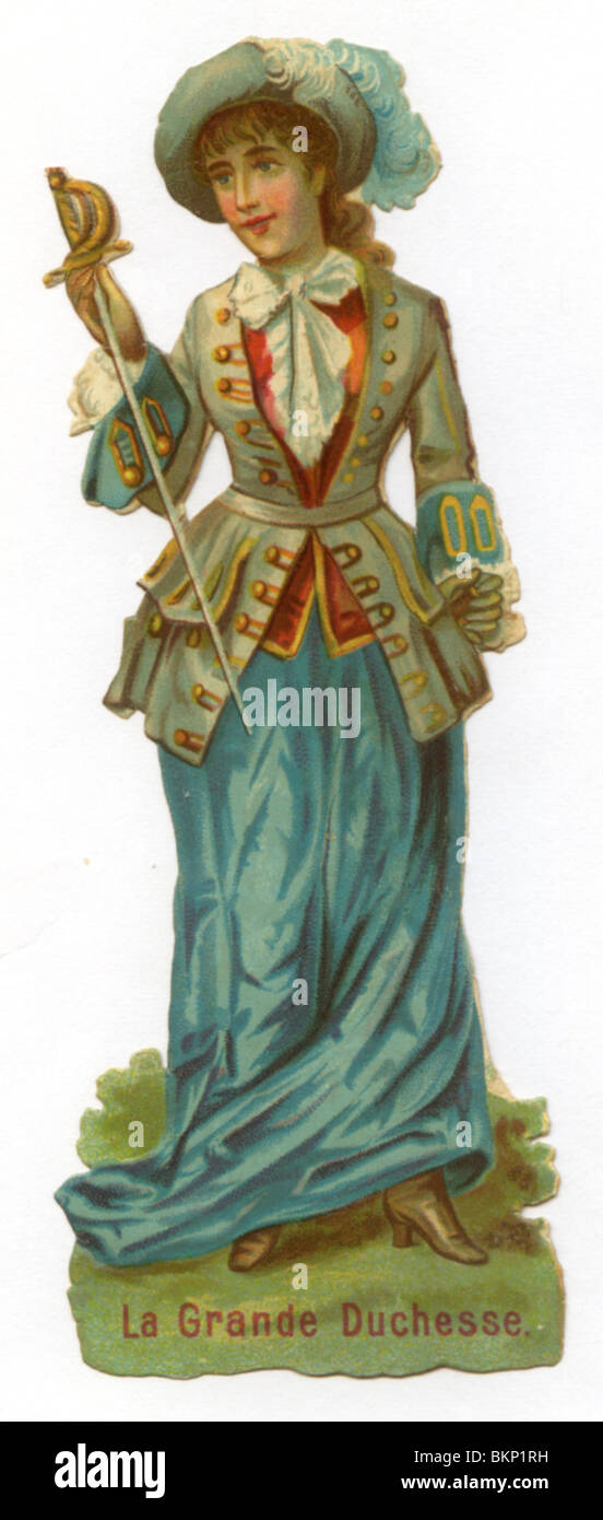 Painting of woman with sword hi-res stock photography and images - Alamy