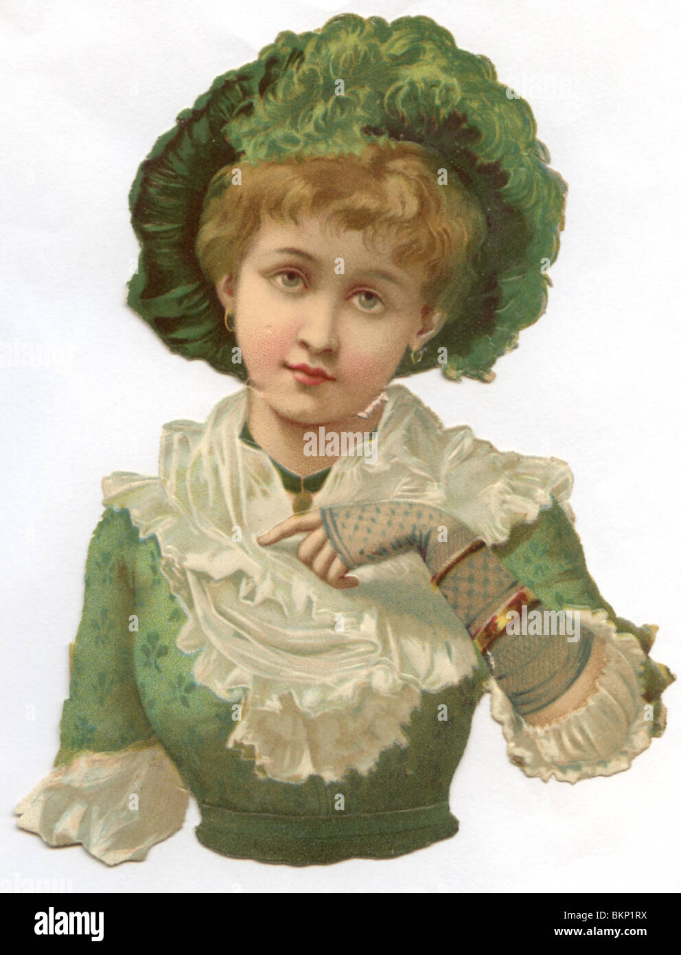 Green lady painting hi-res stock photography and images - Alamy